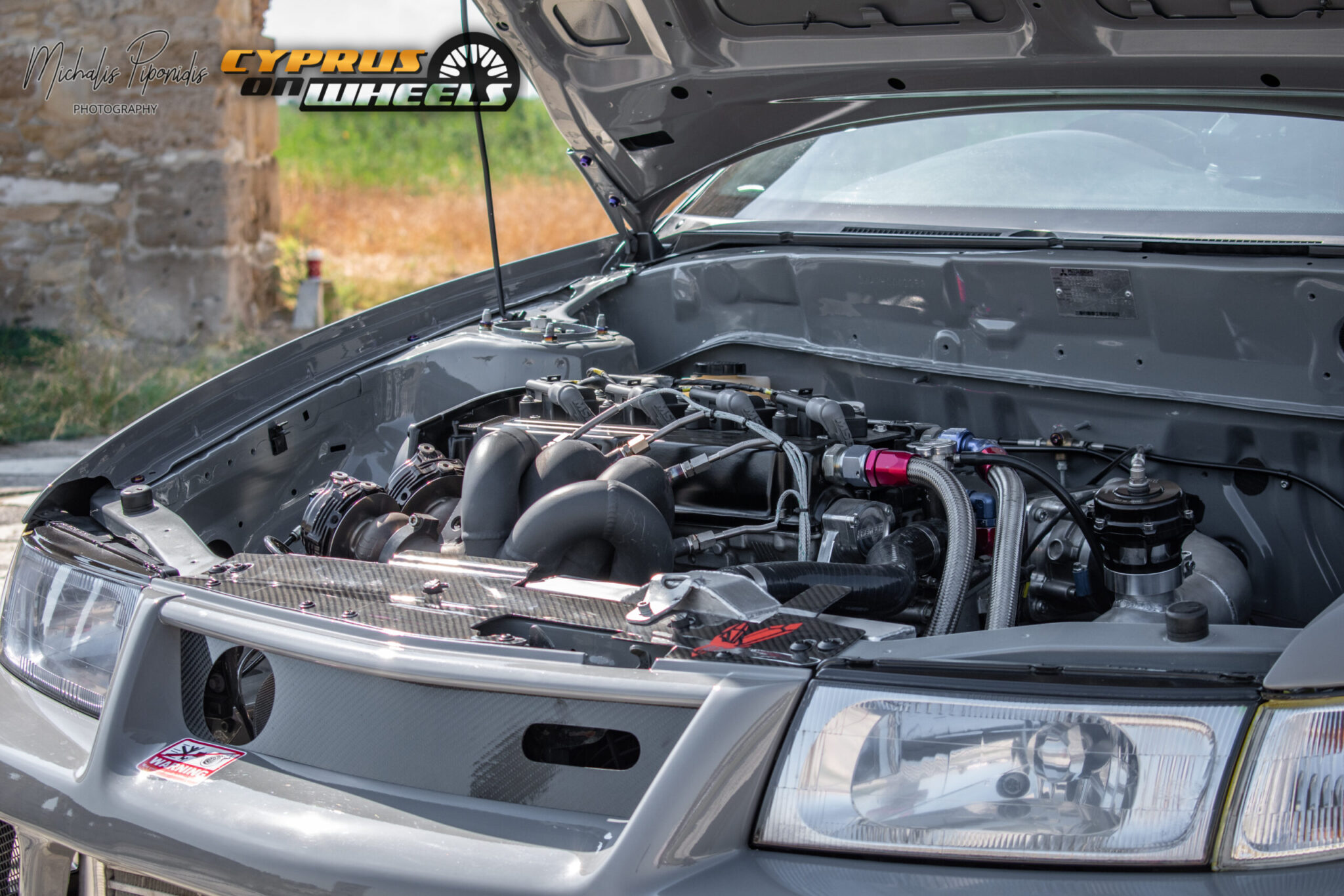 A 1000 whp Mitsubishi Lancer Evolution In Nardo Grey.