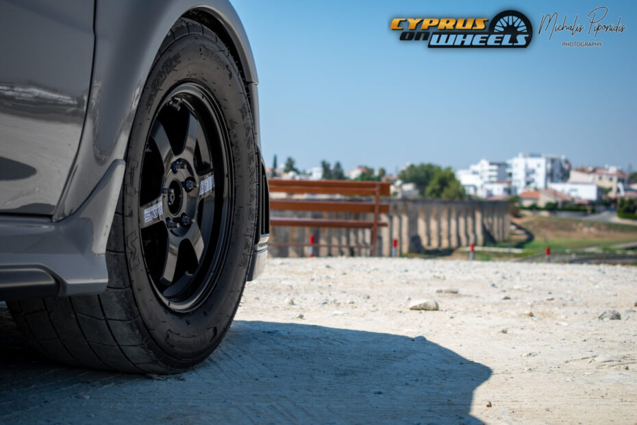 A 1000 whp Mitsubishi Lancer Evolution In Nardo Grey.